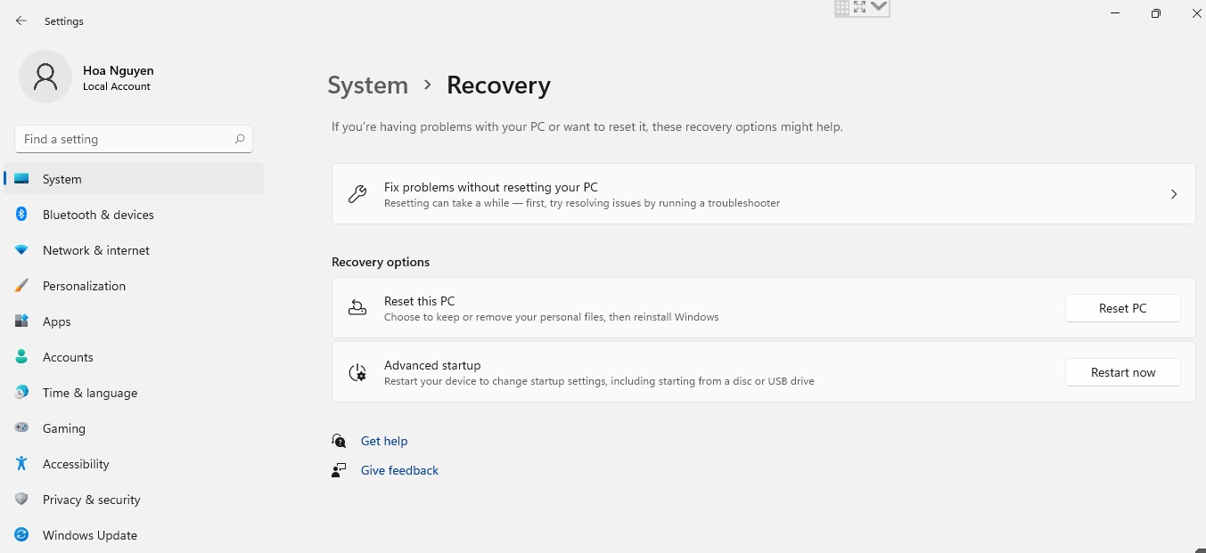 4 Cách mở Advanced Startup Options trên Windows 11, win 10 laptop PC dễ ...